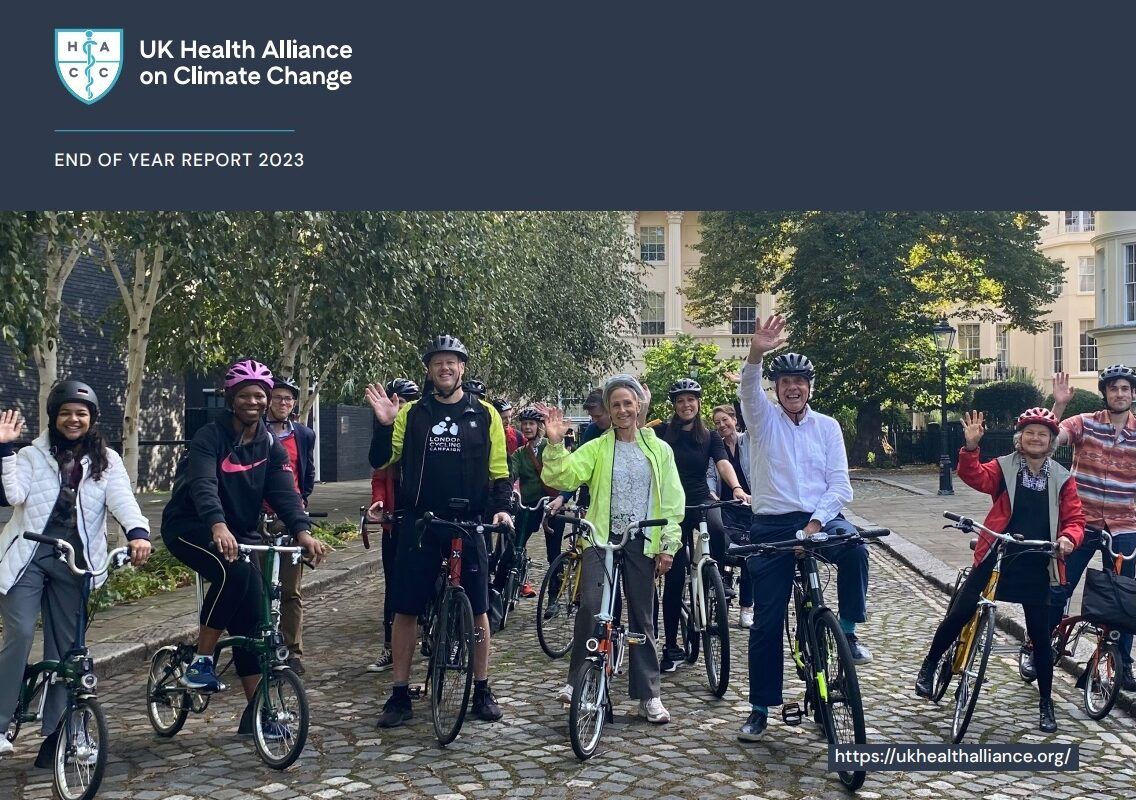 End of Year report 2023 – UK Health Alliance on Climate Change